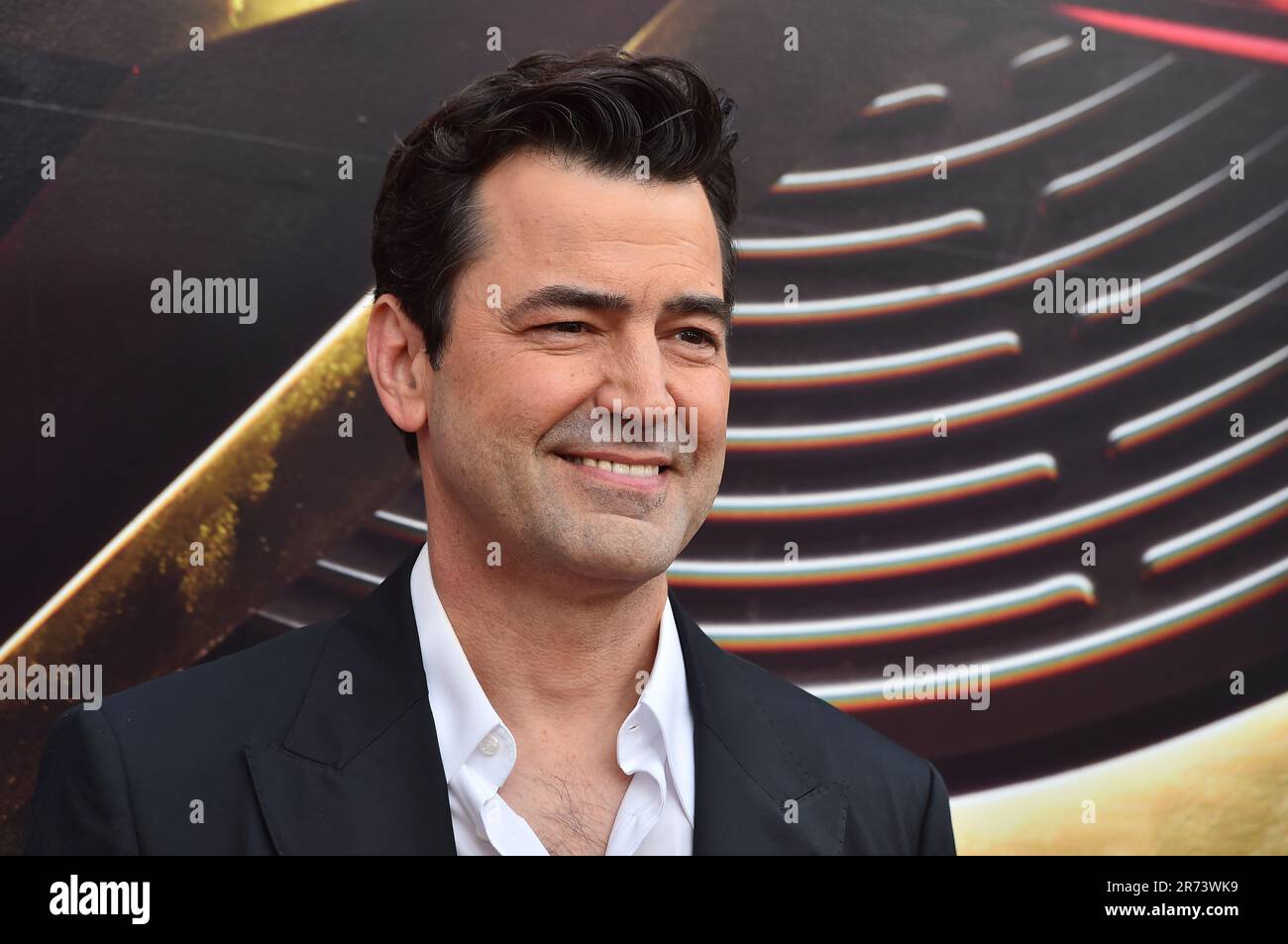 Ron Livingston arrives at the premiere of "The Flash" on Monday, June ...