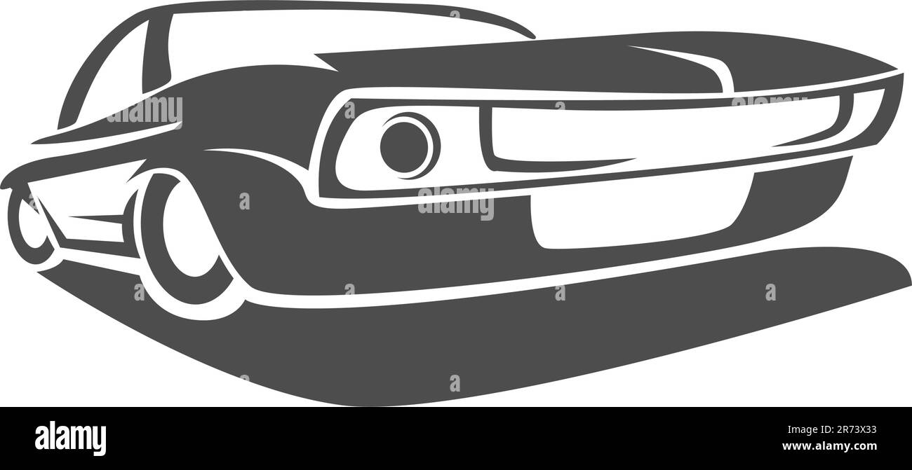 Muscle cars icon design illustration Stock Vector Image & Art - Alamy