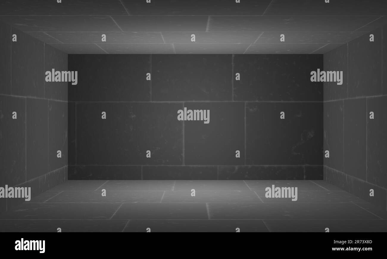 modern grunge 3d wall and floor texture room interior background Stock ...