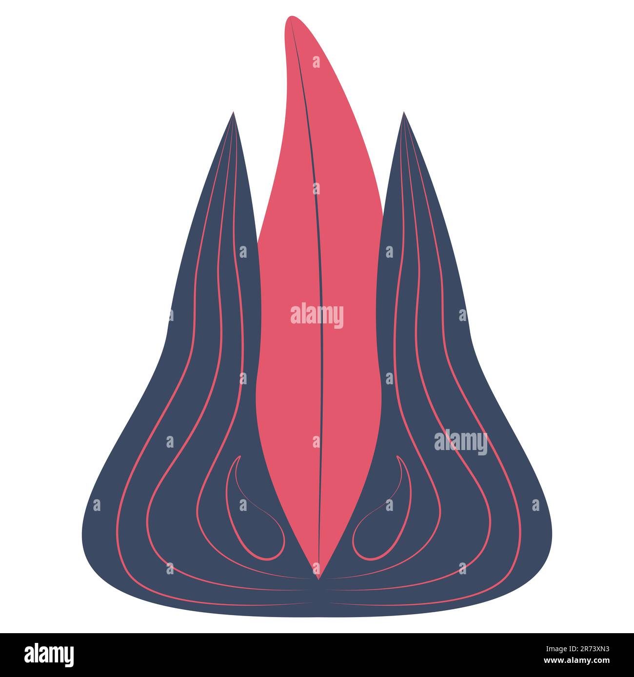 Flower lotus magic symbol Stock Vector Images - Alamy