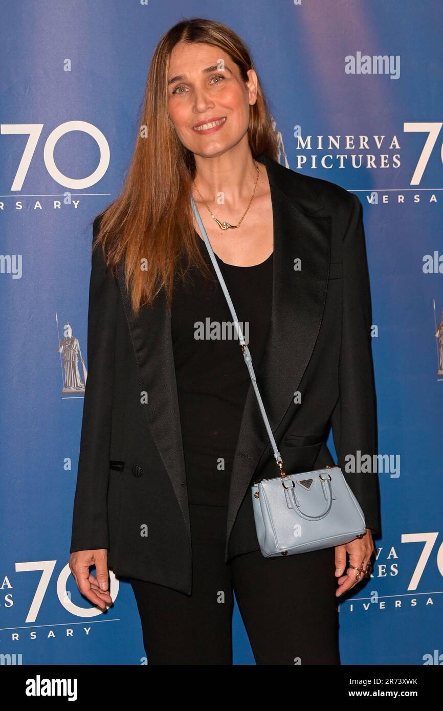 Rome, Italy. 12th June, 2023. Mirka Viola attends the red carpet of ...