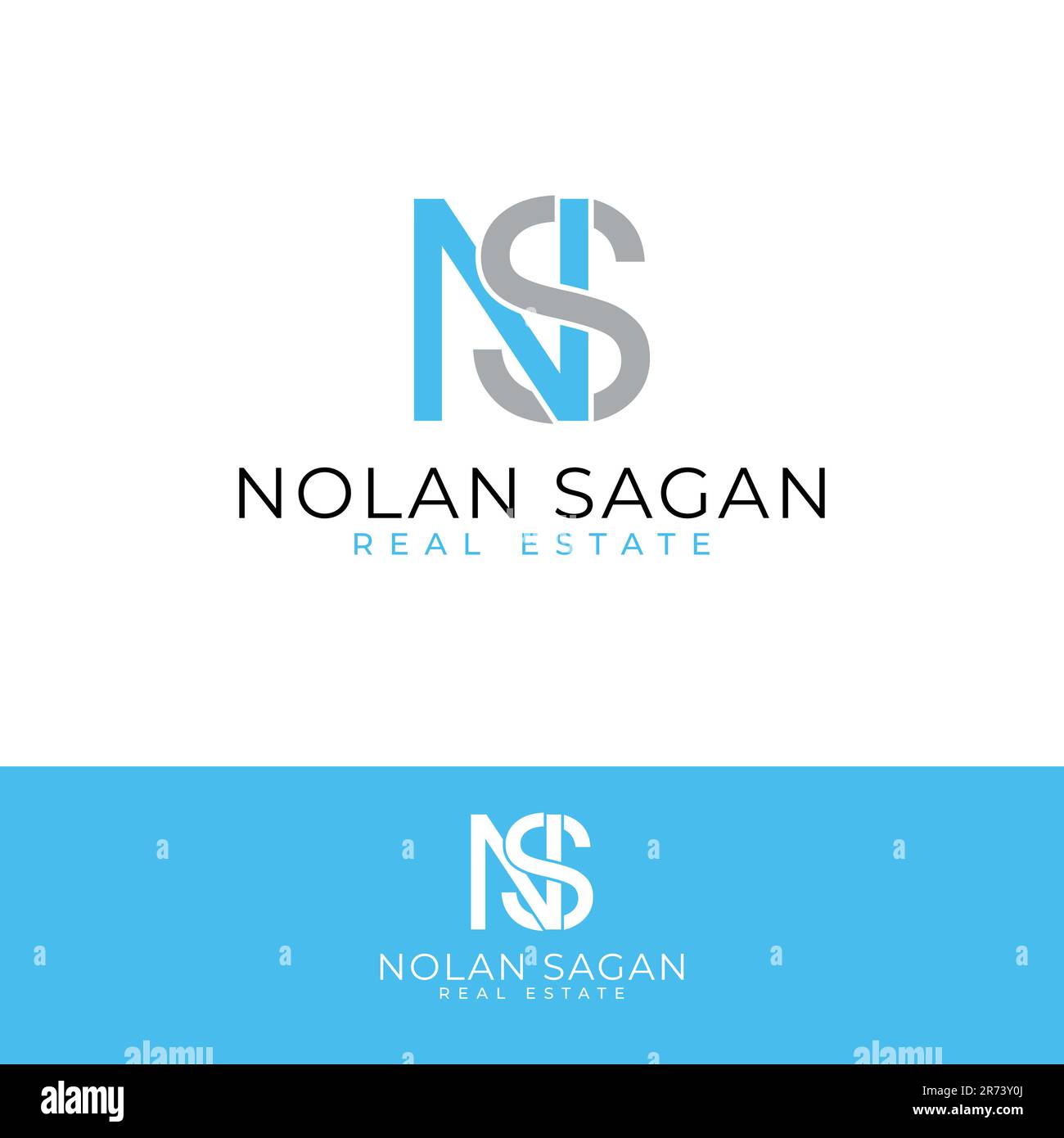 Ns Group Logo Ns Real Estate Logo Hi Res Stock Photography And Images