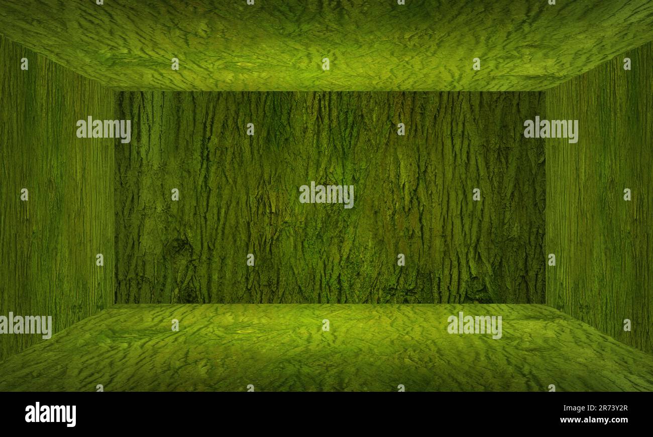 modern grunge 3d wall and floor texture room interior background Stock ...