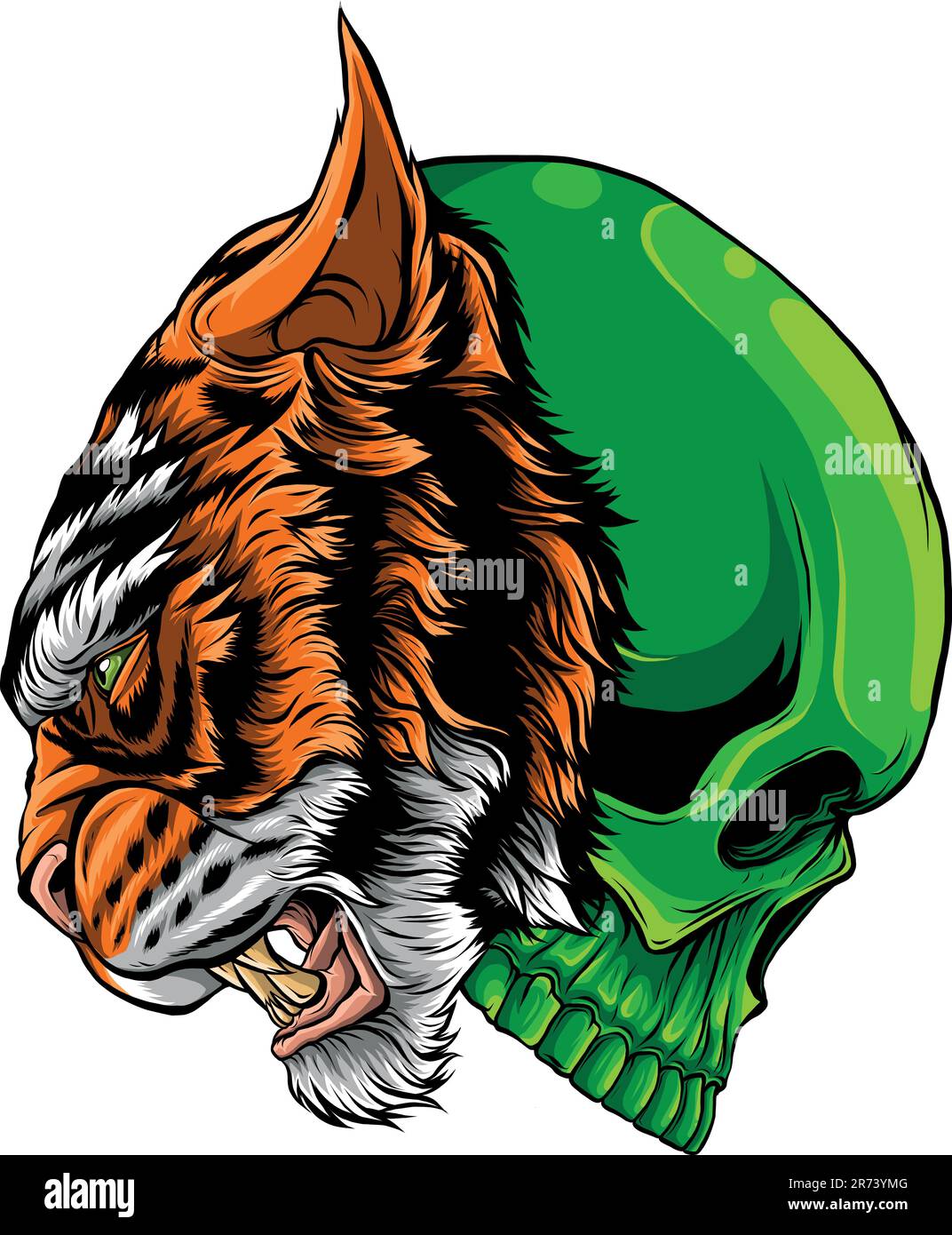Crouching predator Stock Vector Images - Alamy