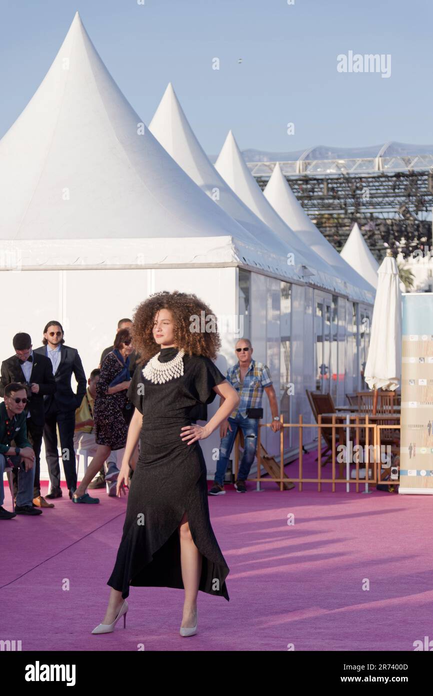 76th cannes film festival charlene assoni hi-res stock photography and ...