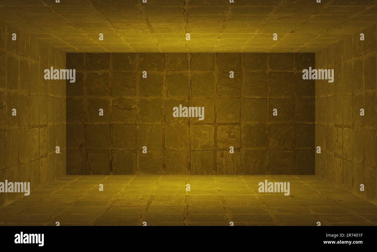modern grunge 3d wall and floor texture room interior background Stock ...