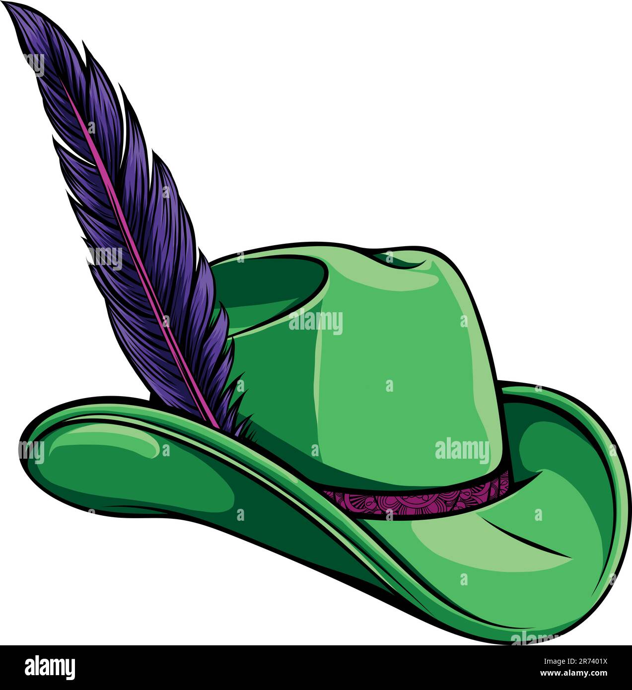 German Hat With Feather