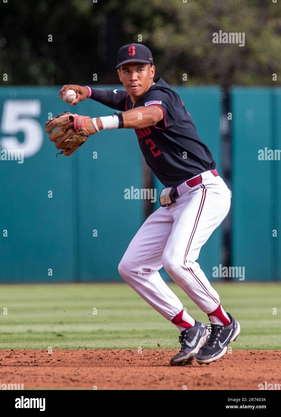 Stanford infielder drew bowser hi-res stock photography and images - Alamy