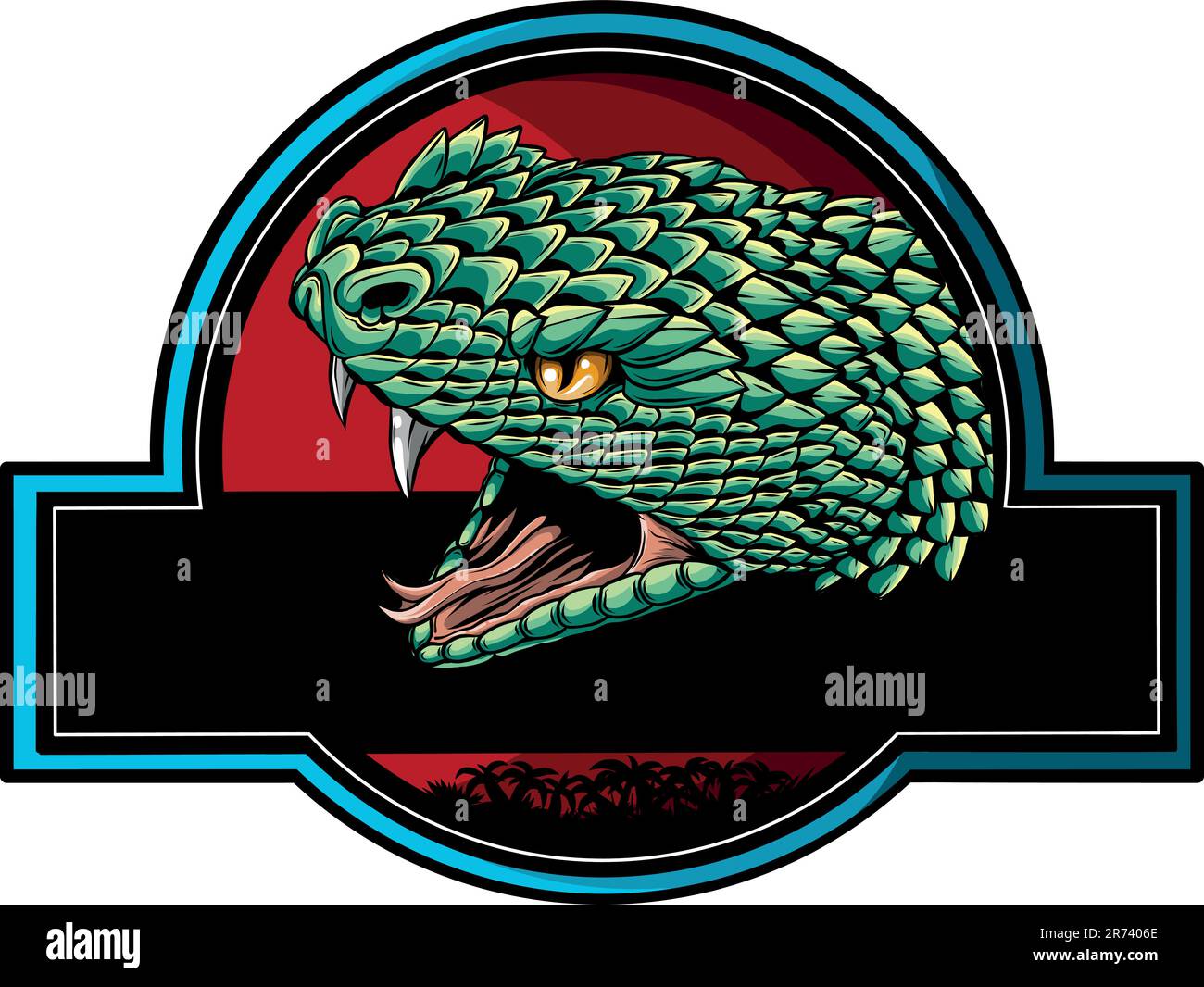 snake head hand drawn vector illustration design Stock Vector Image ...