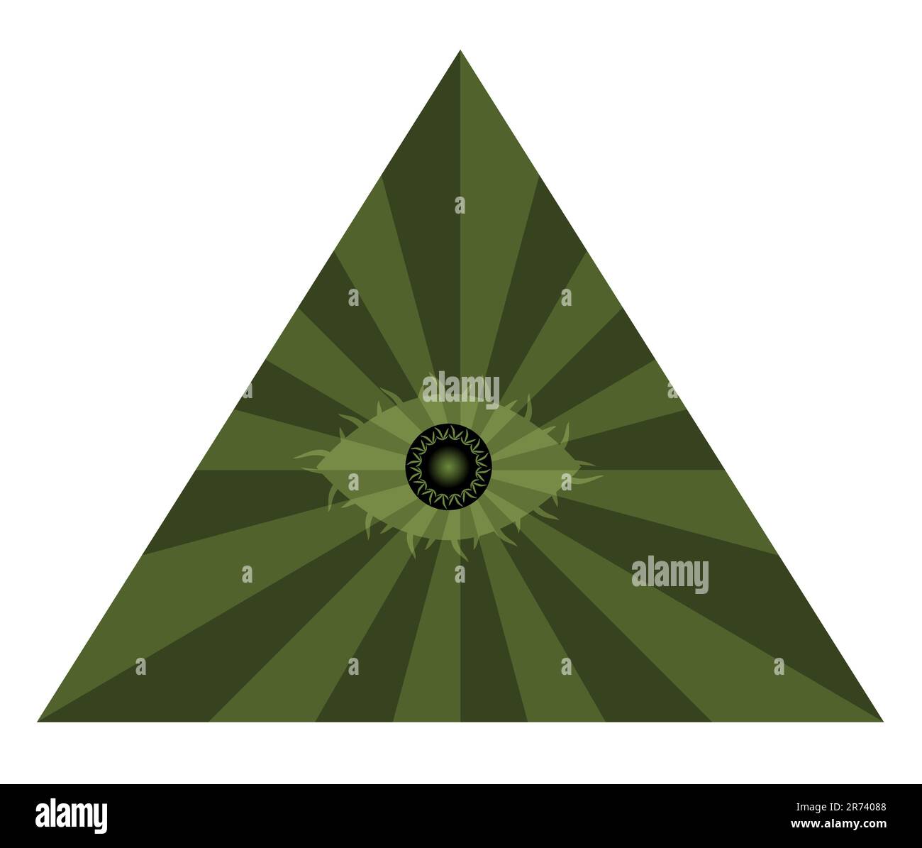 Pyramid design Cut Out Stock Images & Pictures - Alamy