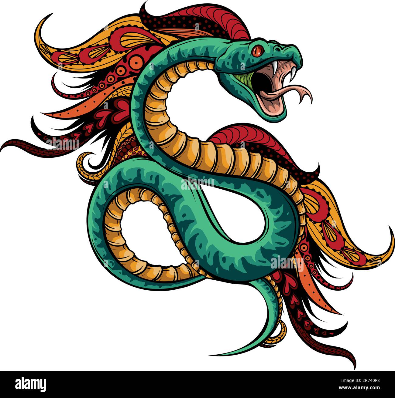 Serpent dragon hi-res stock photography and images - Alamy