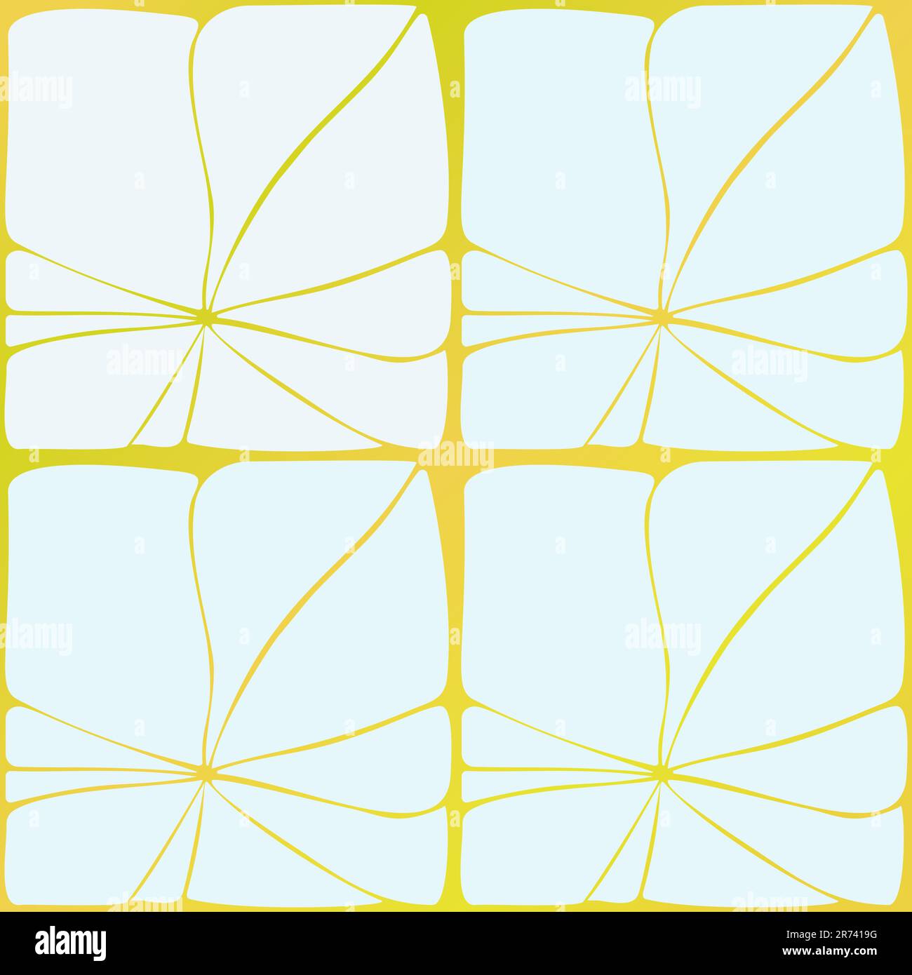 Abstract floral seamless pattern. Stained glass window. Mosaic ...