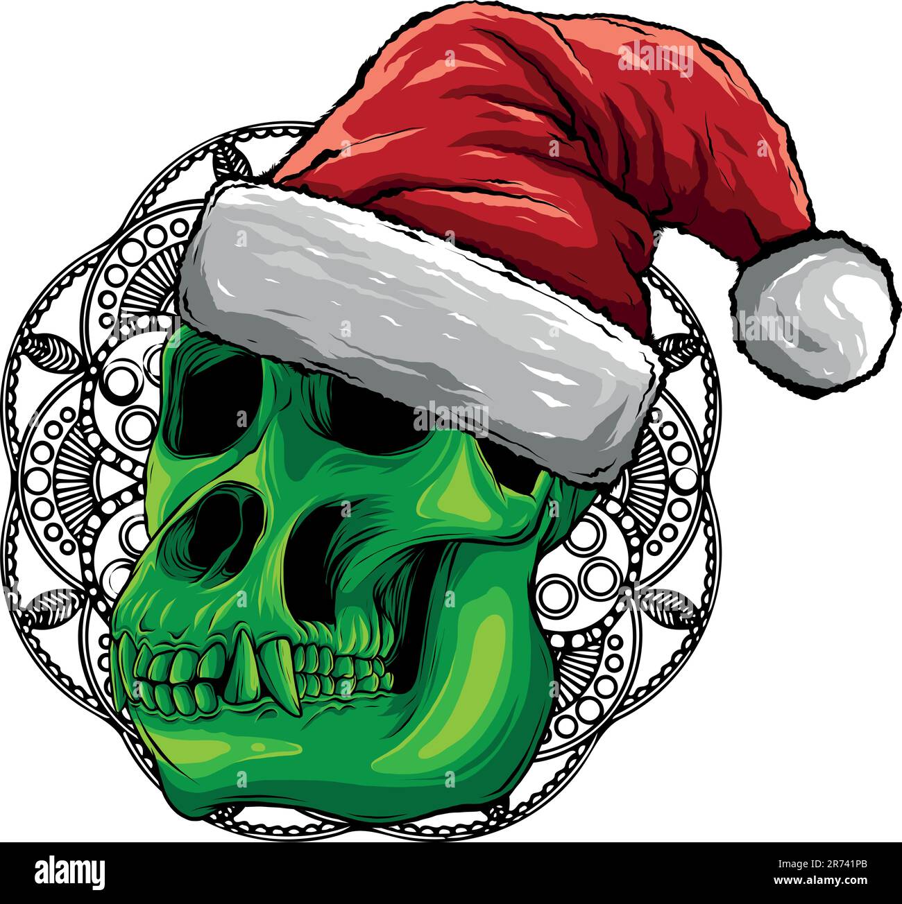 colored draw of monkey skull vector illustration design Stock Vector ...