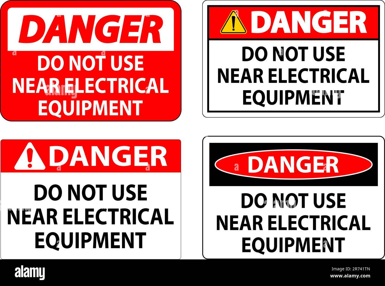 Electrical electrically electric powered Stock Vector Images - Alamy