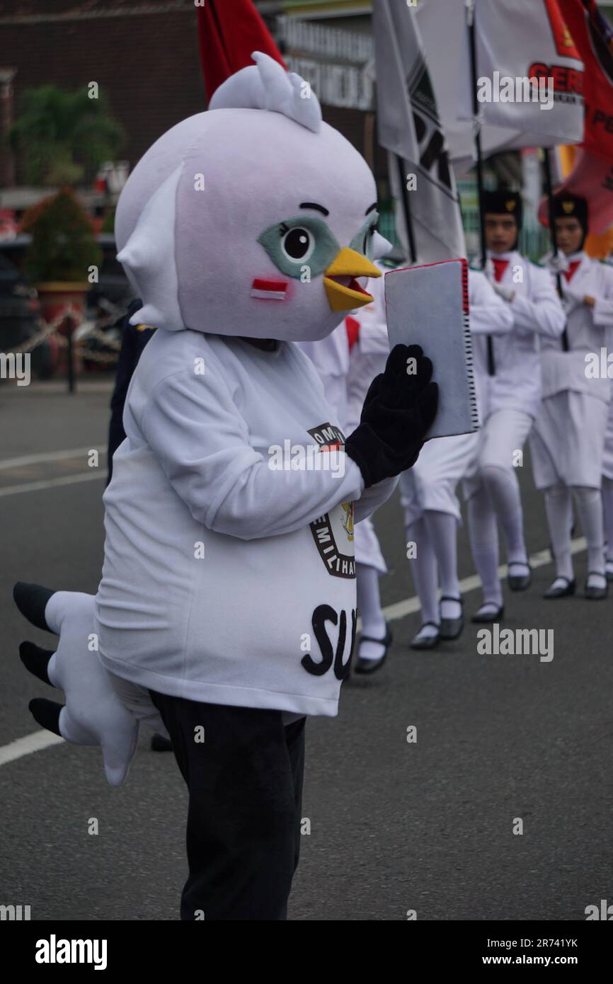 Sura and Sulu are the icon of the Indonesian Election Party Stock Photo ...