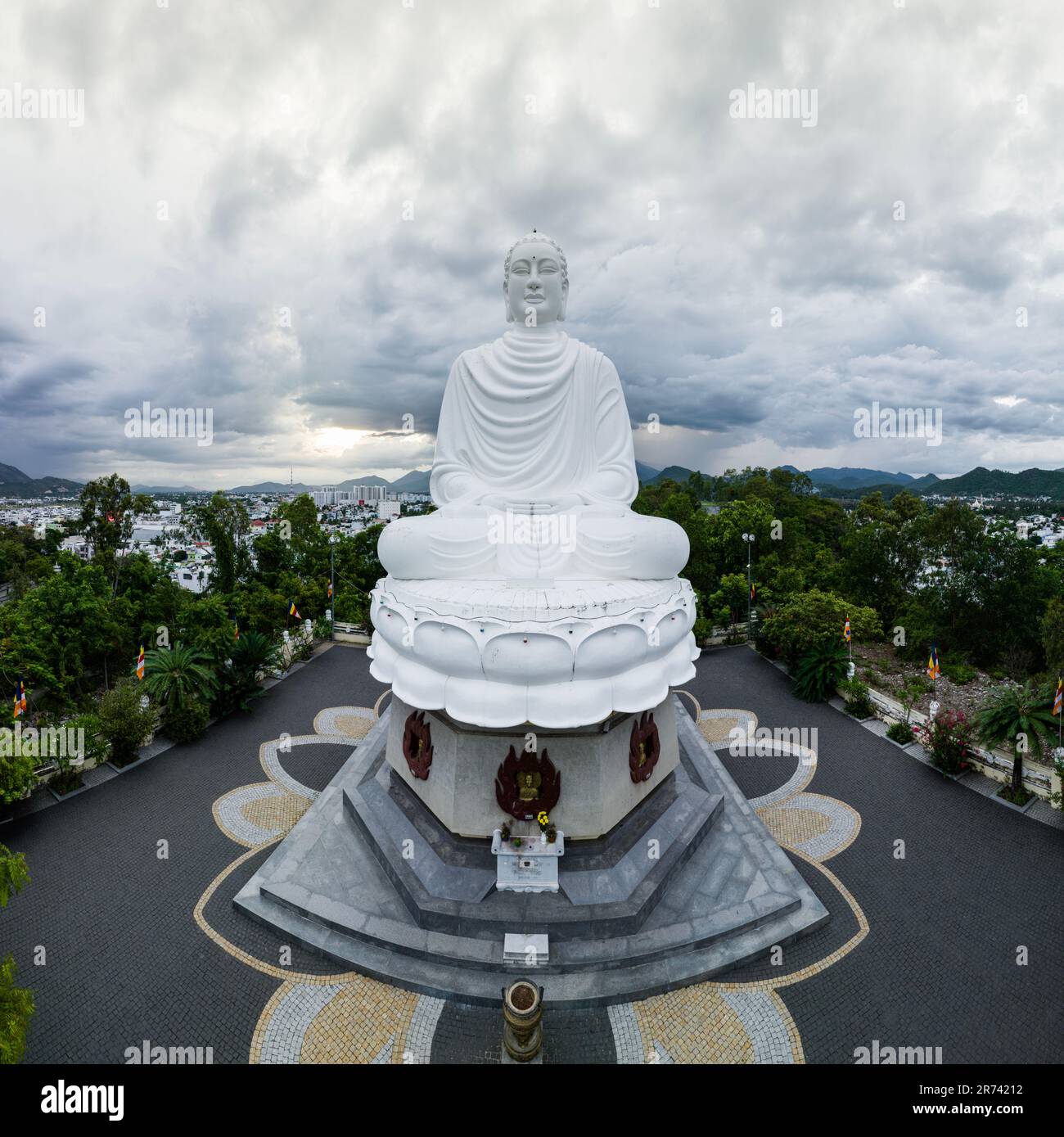 June 6, 2023: Long Son Pagoda, home to the largest Buddha statue in Nha ...