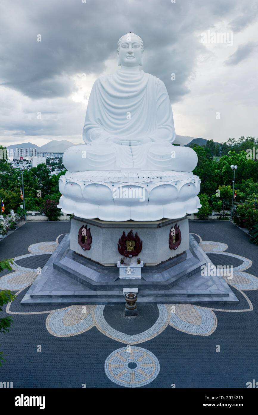June 6, 2023: Long Son Pagoda, home to the largest Buddha statue in Nha ...