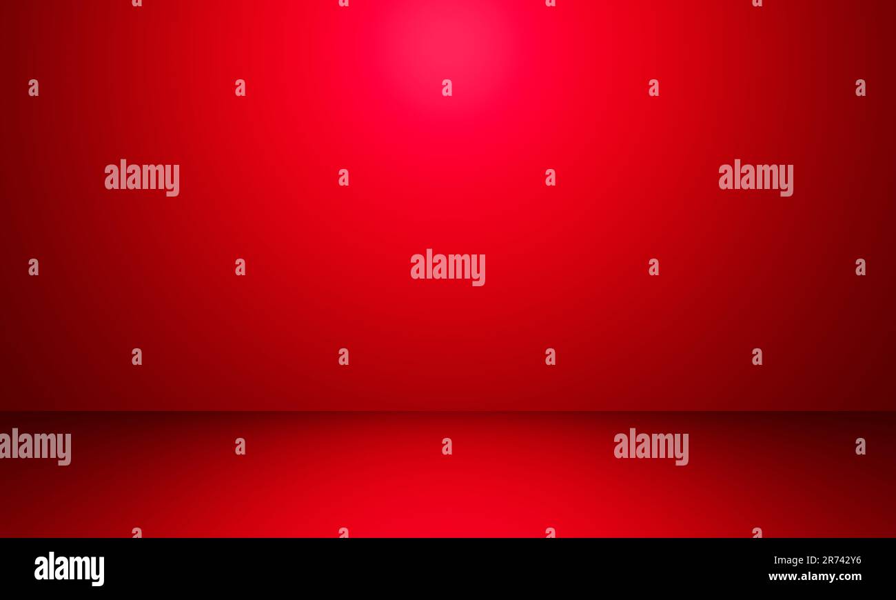 Plain red product 3d background rendering Stock Photo - Alamy