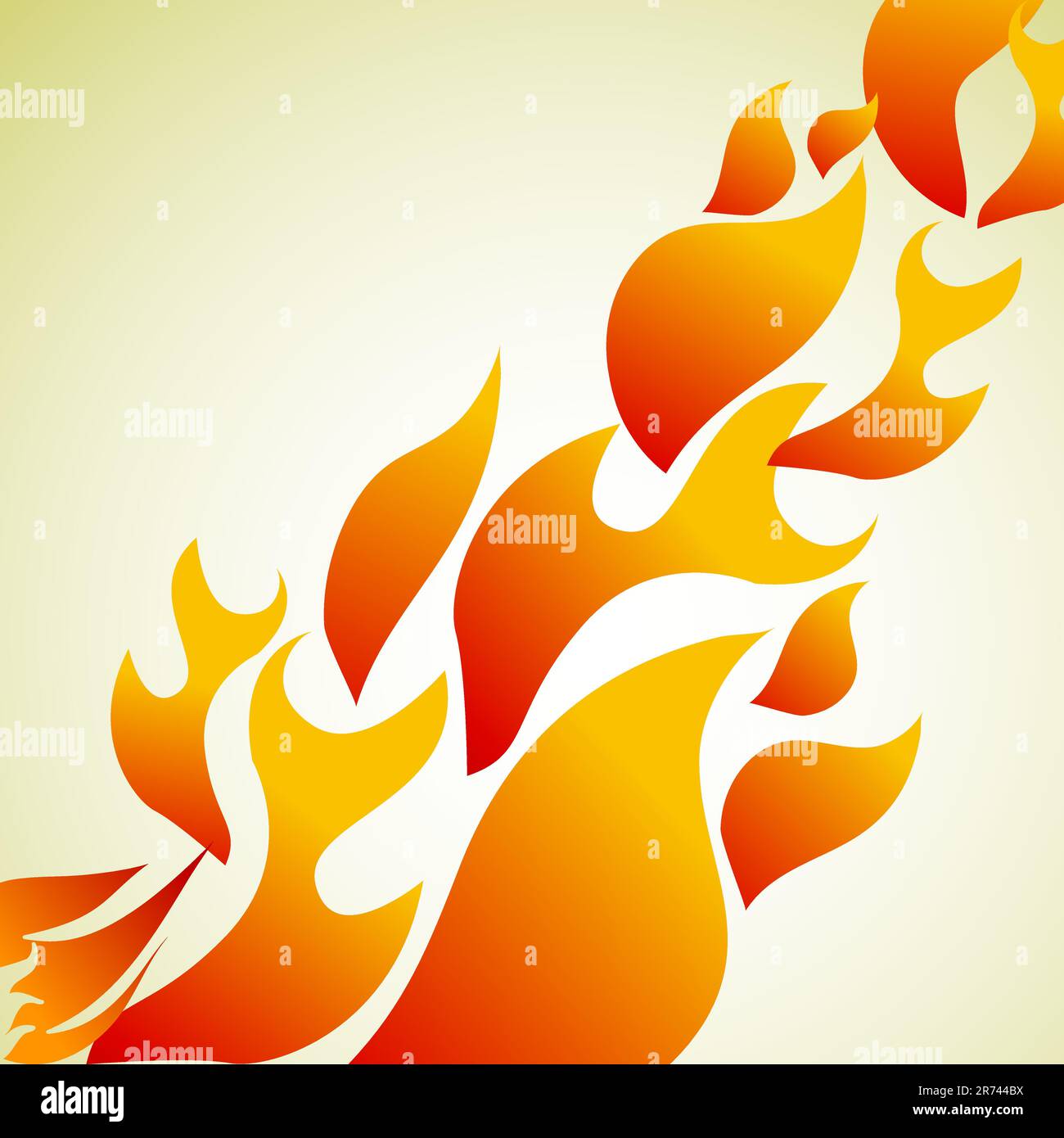 illustration of fire background Stock Vector Image & Art - Alamy