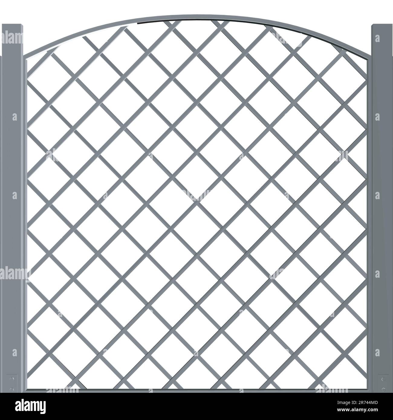 Contour Chain link fence. Metal Wire Fence. Outline Wire grid ...