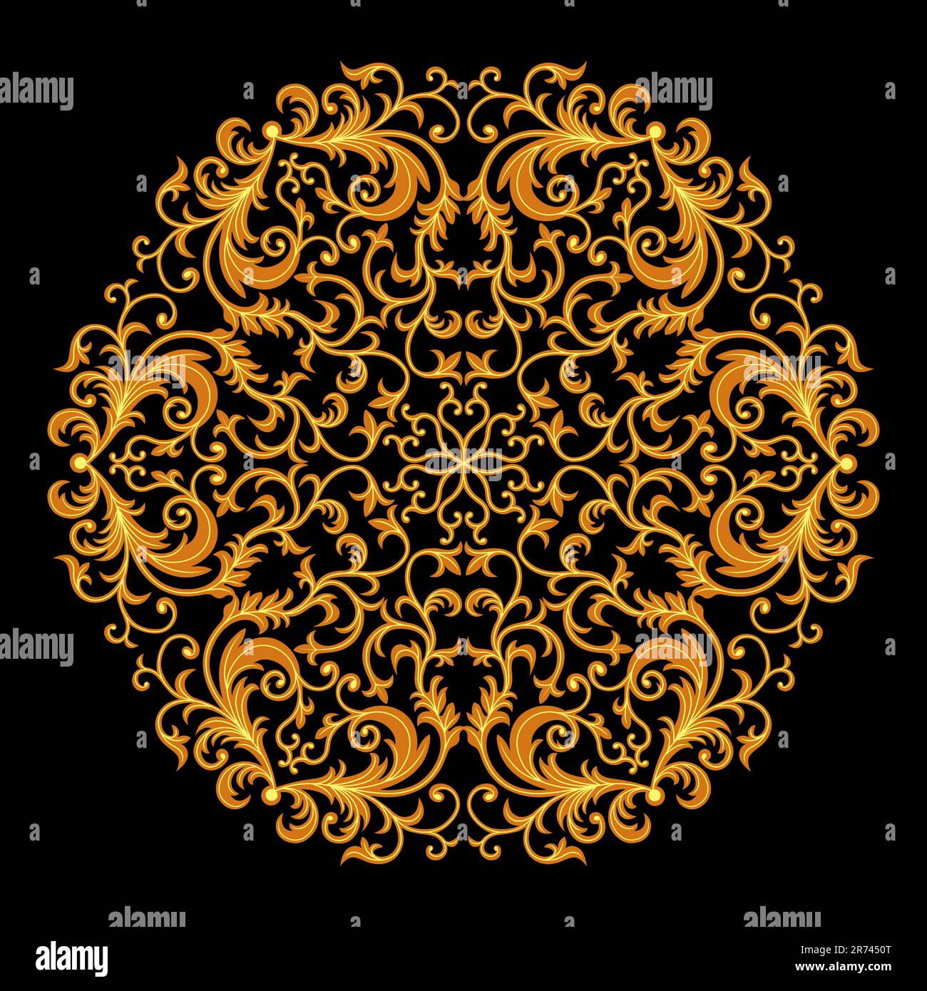 Vintage floral pattern. Vector illustration Stock Vector Image & Art ...