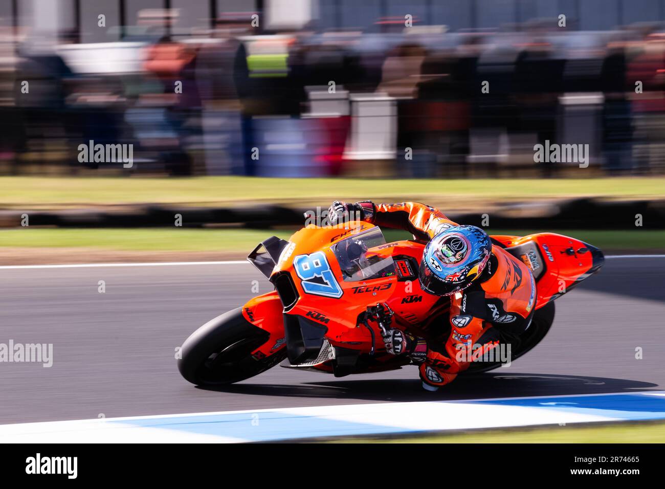 Remy Gardner of Australia on the Tech3 KTM Factory Racing KTM` during ...