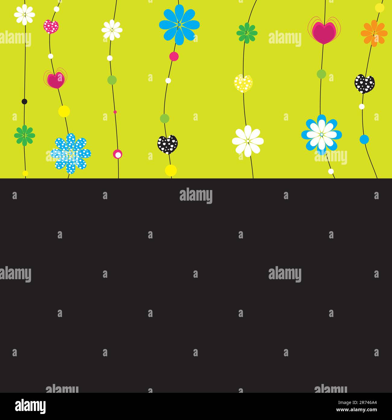 Cartoon congratulation card . vector illustration Stock Vector Image ...