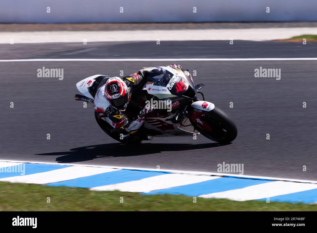 PHILLIP ISLAND, AUSTRALIA - OCTOBER 16: Tetsuta Nagashima of Japan on ...