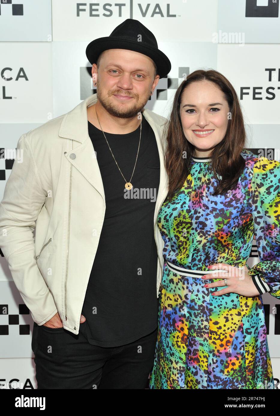 New York, USA. 12th June, 2023. L-R: Matt DeAngelis and Christine Dwyer ...