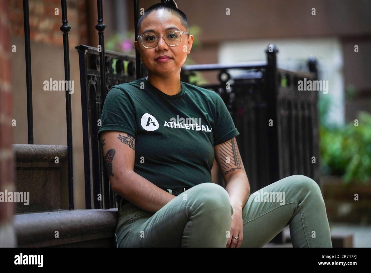 AC Dumlao, chief of staff for Athlete Ally, a group that advocates on ...