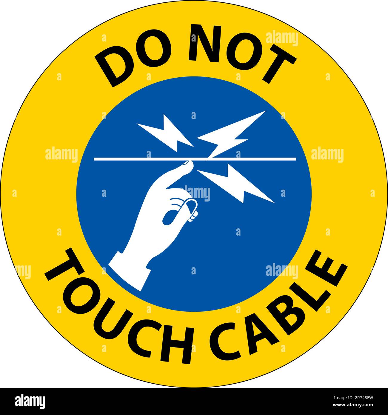 White yellow touch Stock Vector Images - Alamy