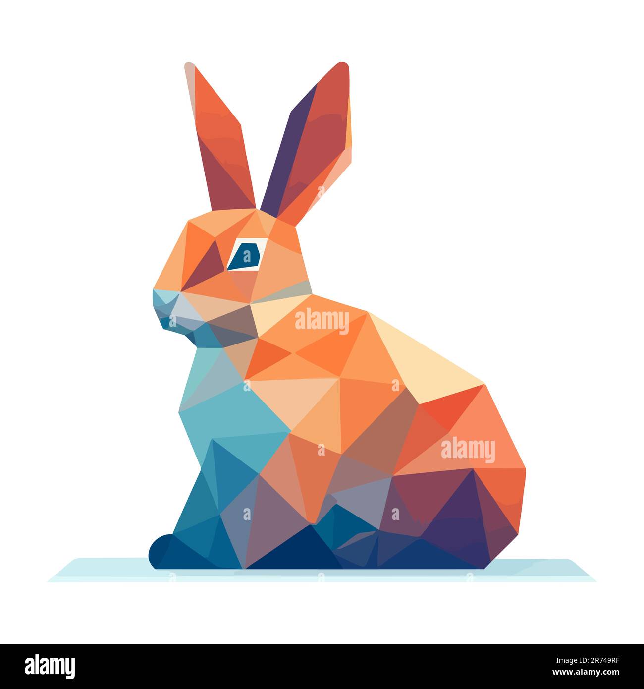 Triangles in nature Stock Vector Images - Alamy