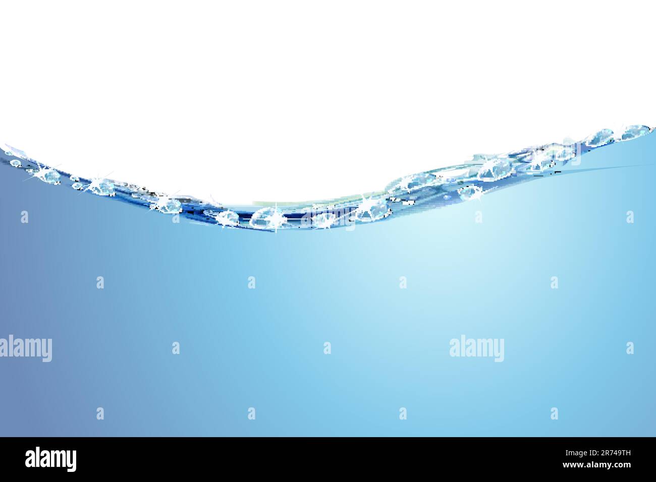 Beautiful water splash Stock Vector Images - Alamy