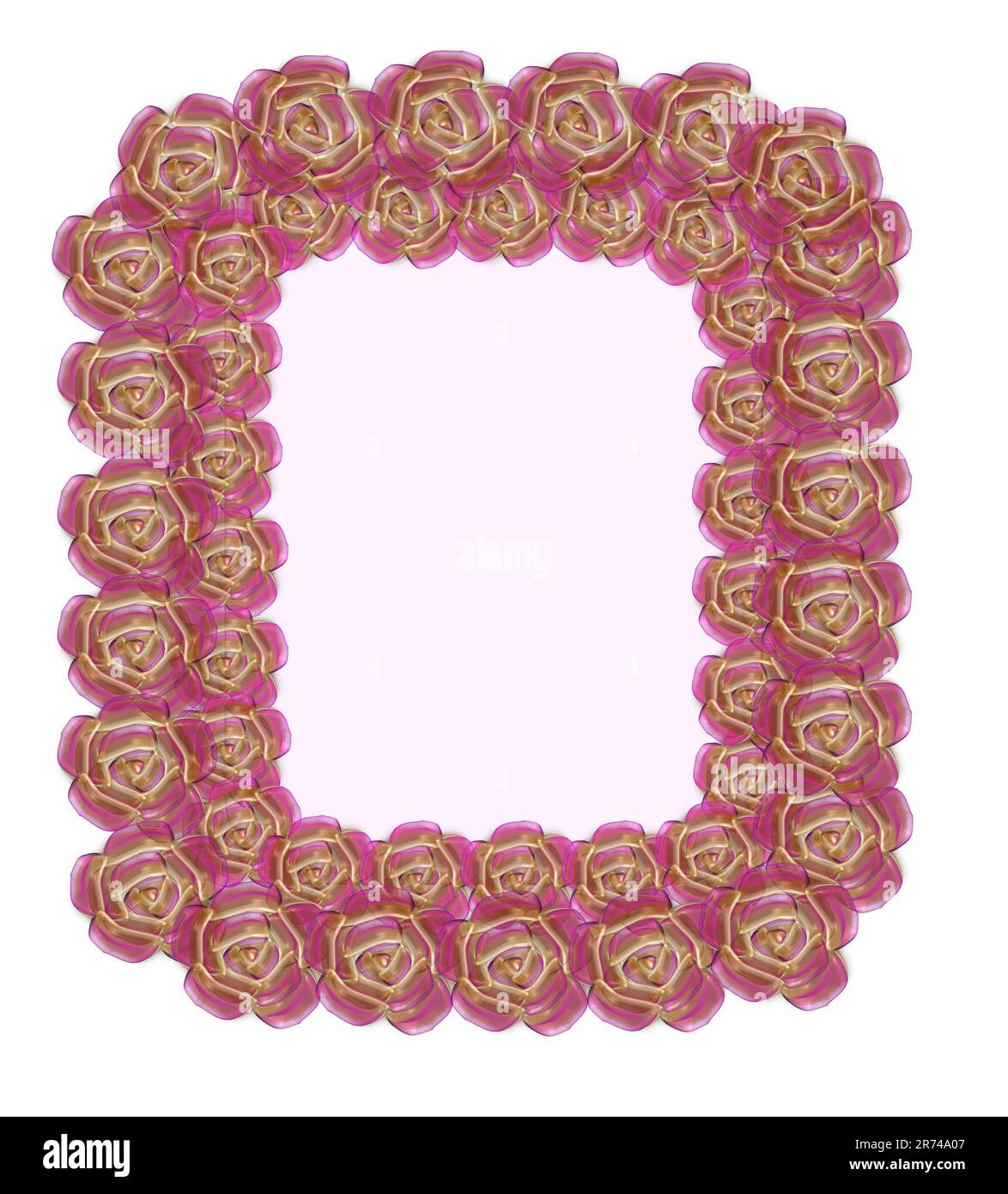 Portrait border design hi-res stock photography and images - Alamy