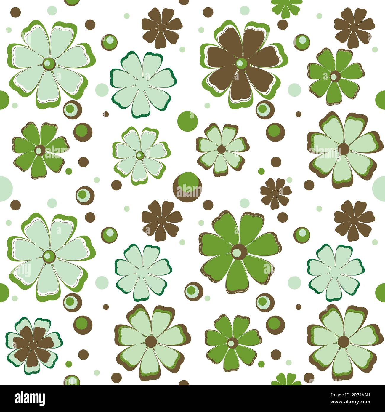 Colourful Spring flowers background. Vector illustration Stock Vector ...