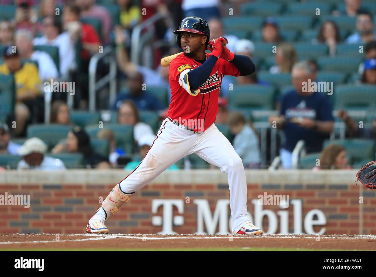 ATLANTA, GA - JUNE 09: Atlanta Braves second baseman Ozzie Albies (1 ...