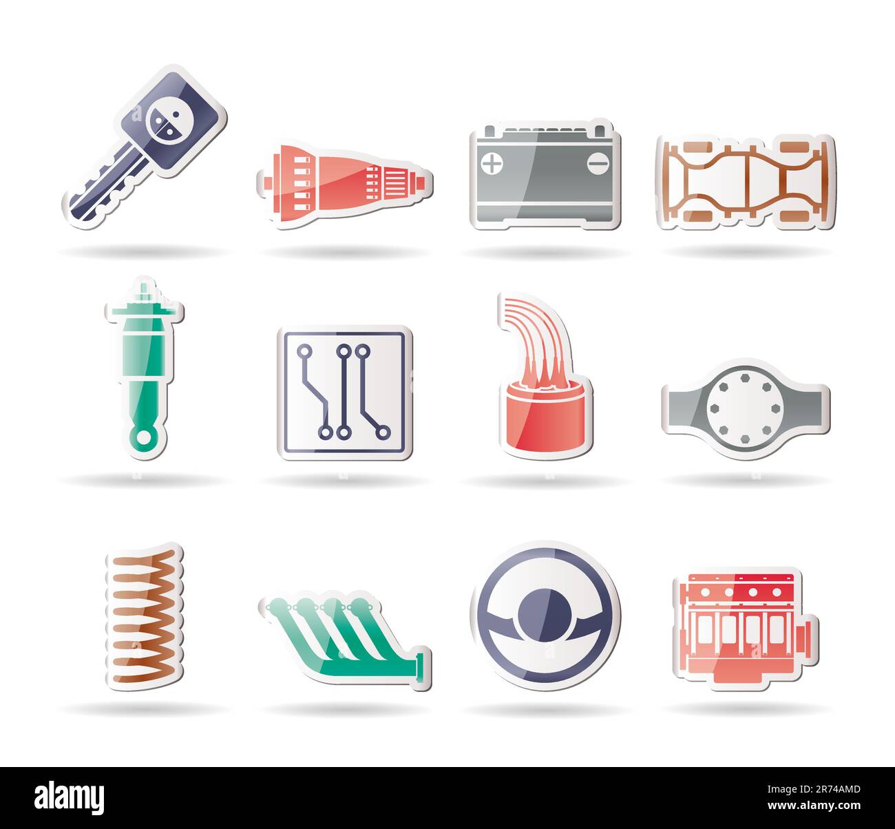 Ignition distributor Stock Vector Images - Alamy