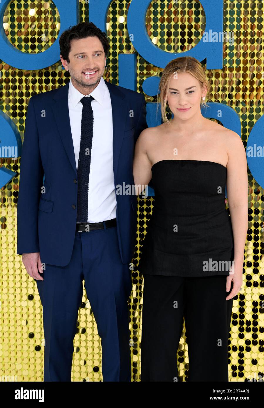 London, UK. 12th June, 2023. Gene Stupnitsky and Madison Odenborg ...