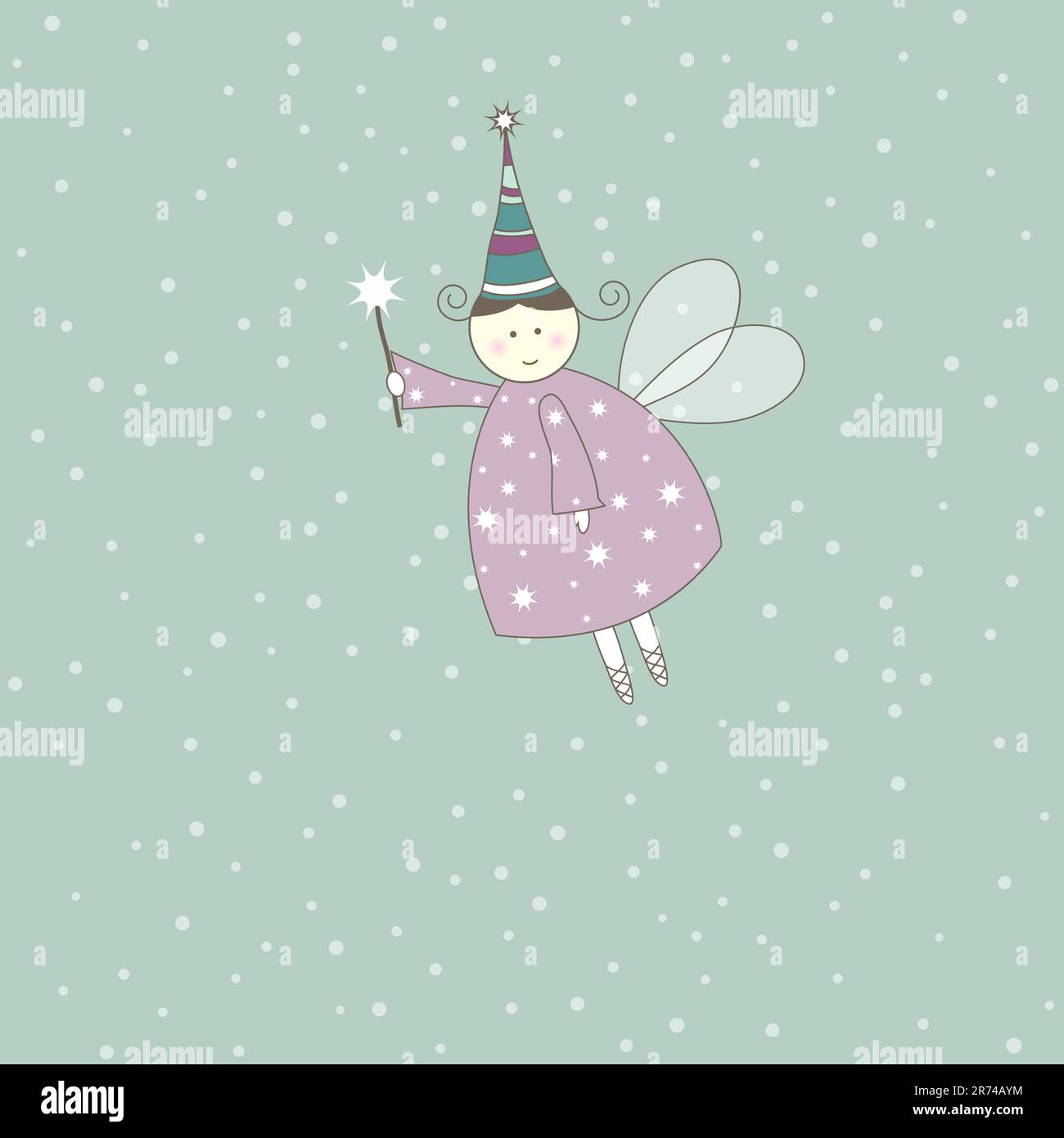 Greeting card for your life events Vector illustration Stock Vector ...