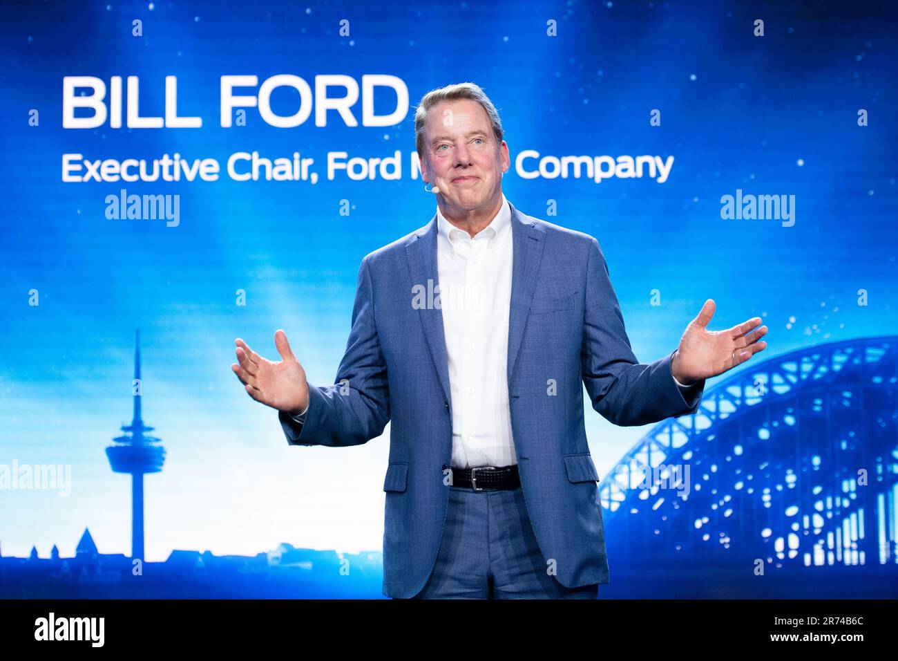 Cologne, Germany. 12th June, 2023. William Clay Ford, Ford's CEO ...