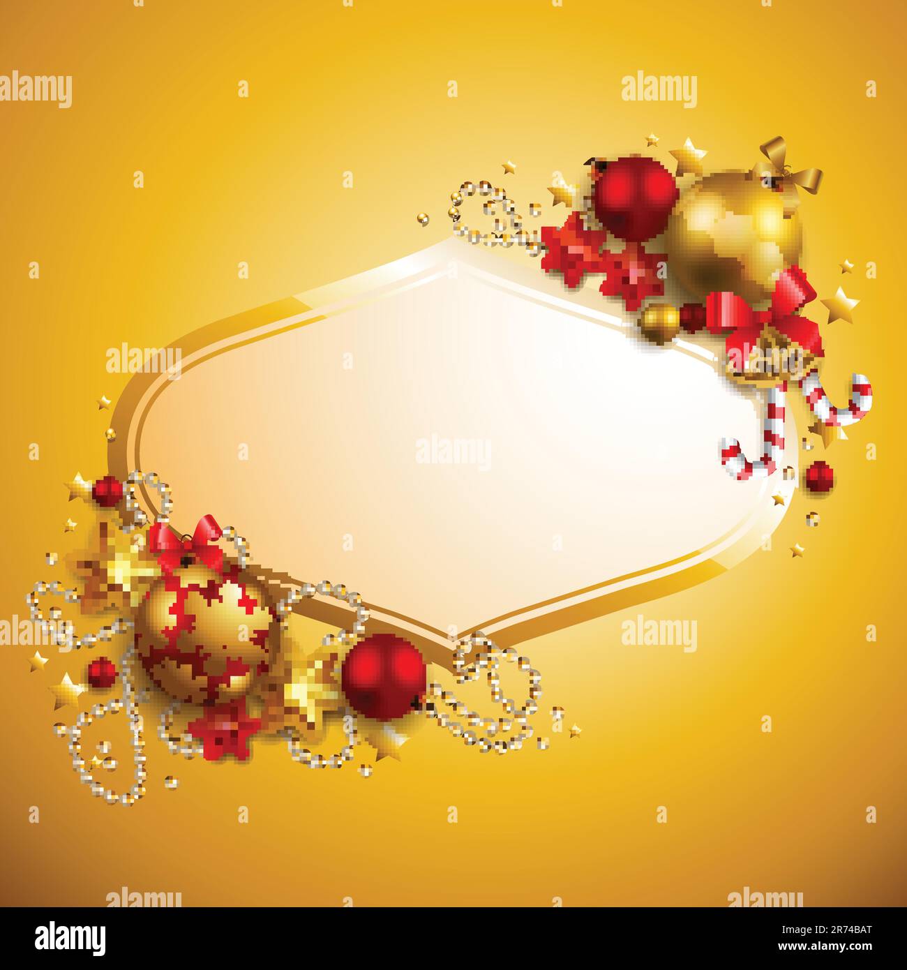 christmas background with place for text Stock Vector Image & Art - Alamy