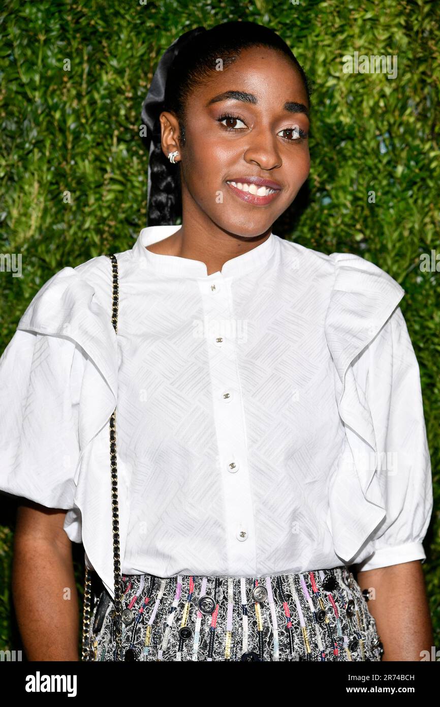 Ayo Edebiri attends the 16th annual Chanel Tribeca Artists Dinner at ...