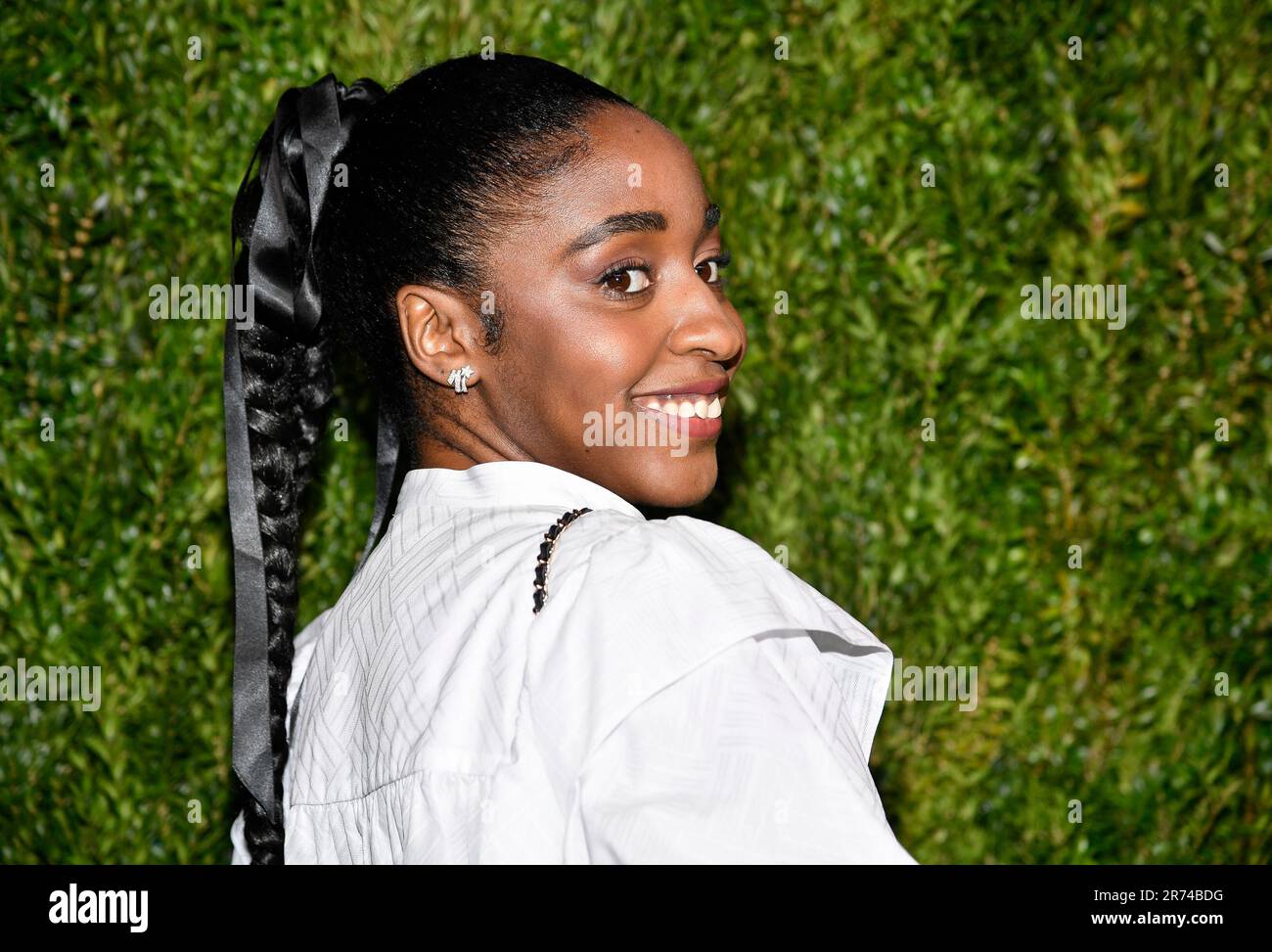 Ayo Edebiri attends the 16th annual Chanel Tribeca Artists Dinner at ...