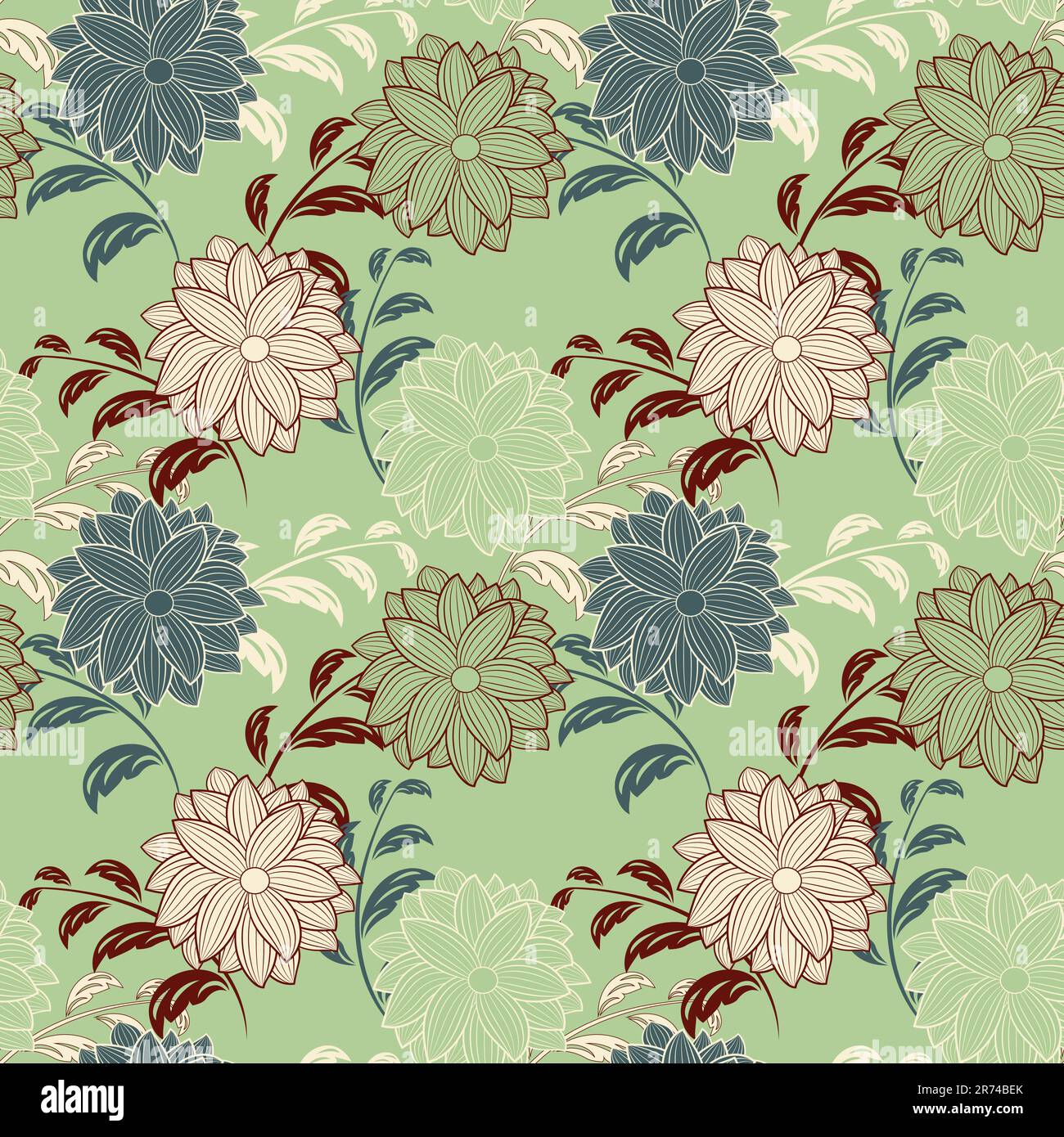 vector seamless floral background .4 clipping masks Stock Vector Image ... vector seamless floral background .4 clipping masks Stock Vector Image ...