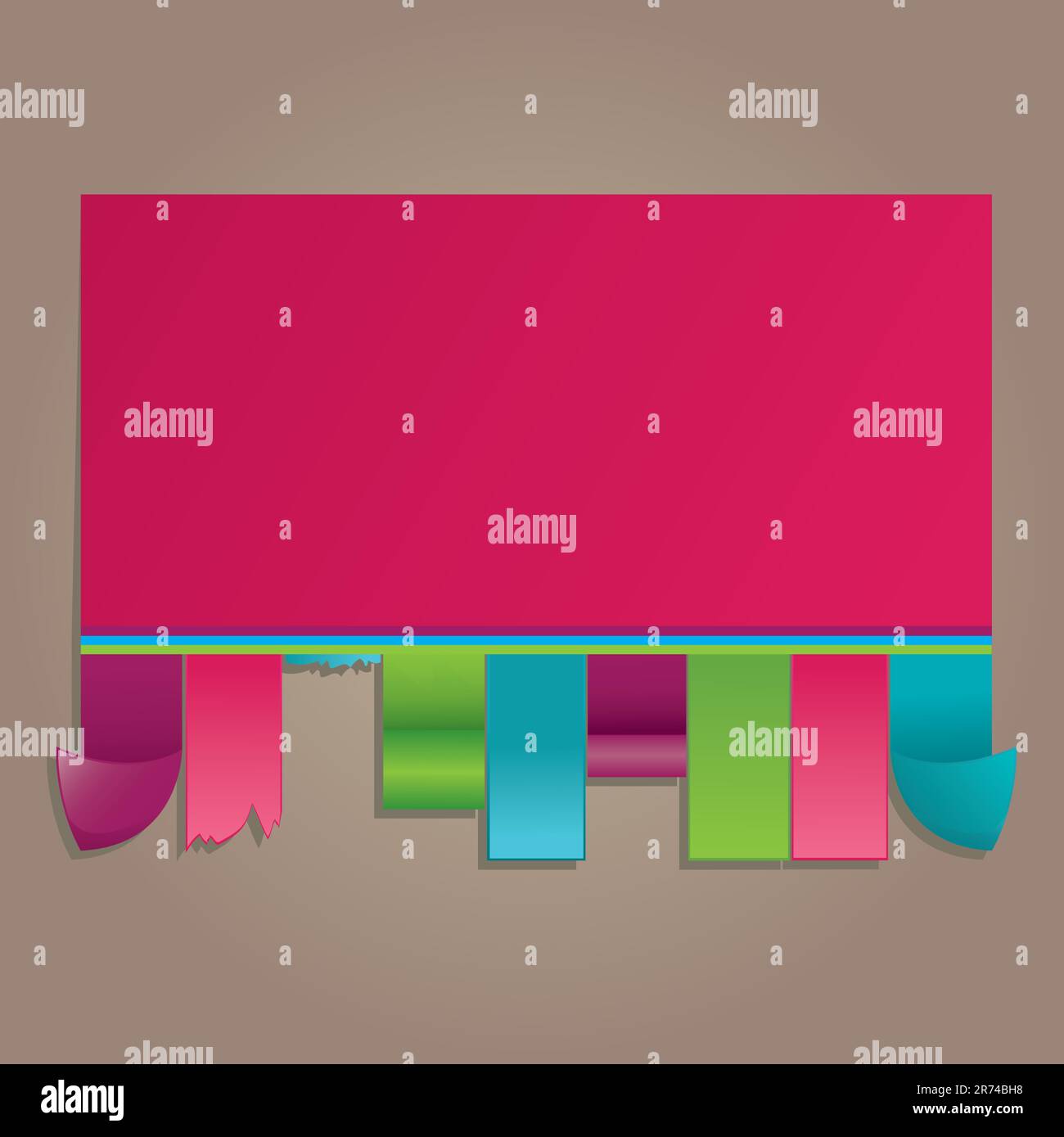 Colourful announcement. vector illustration Stock Vector Image & Art ...