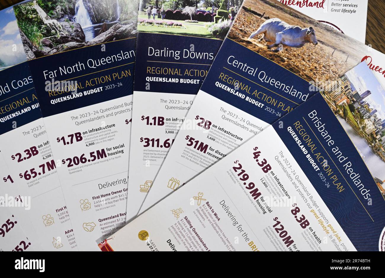 Brisbane, Australia. 13th June, 2023. The 2023/2024 Queensland state ...