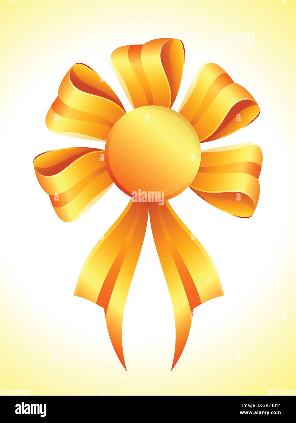 Golden ribbon vector hi-res stock photography and images - Alamy