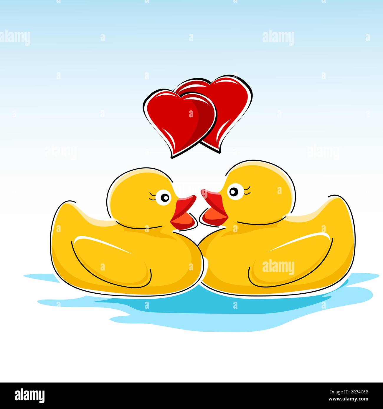 Two Rubber Ducks Clip Art In Love Clip Art Rubber Duck #2670336