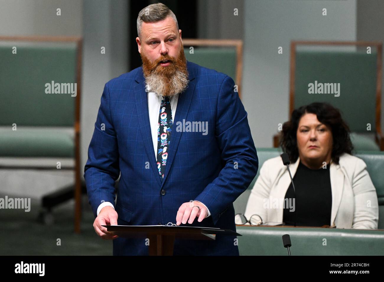 Canberra, Australia. 13th June, 2023. Labor member for the seat of ...