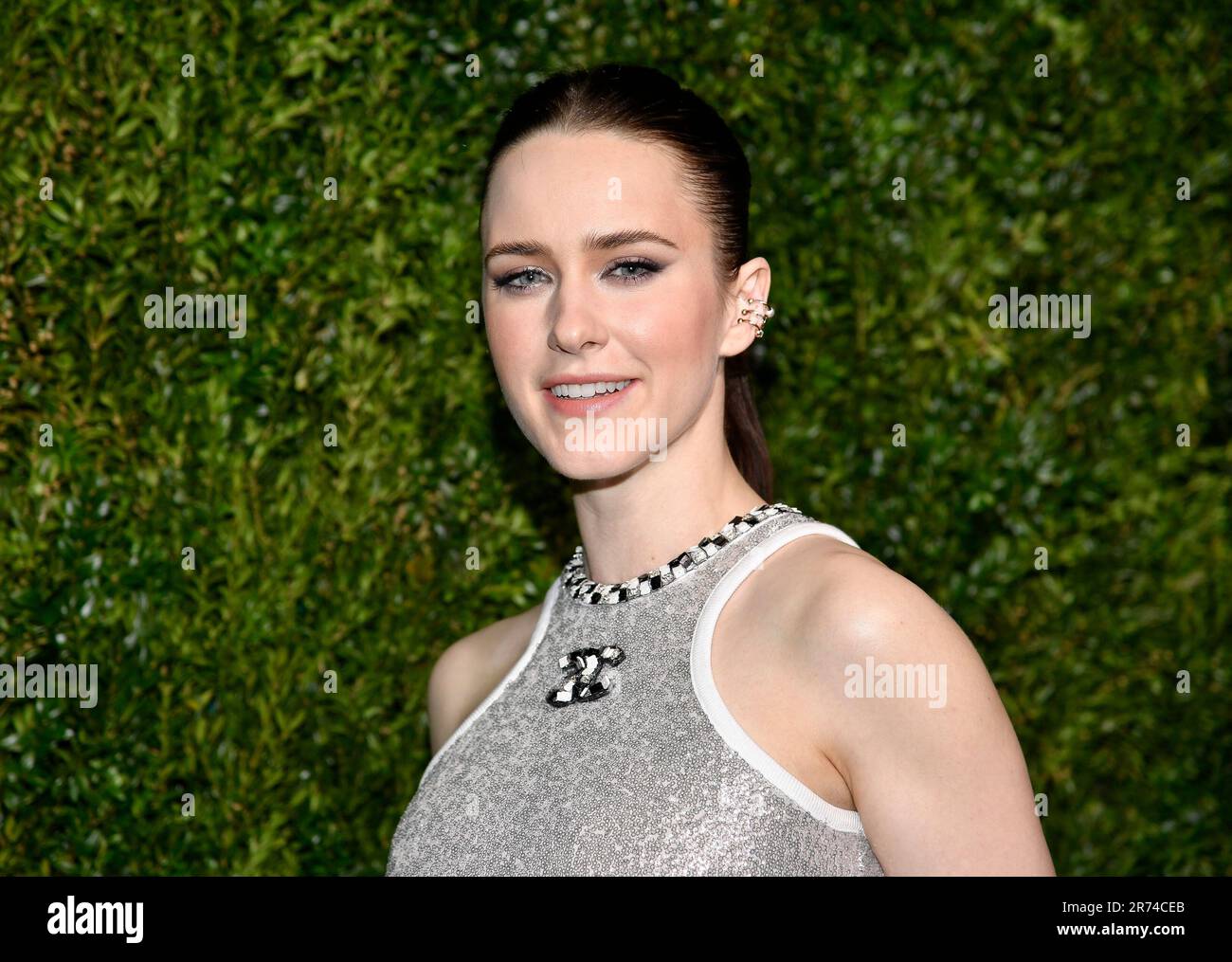 Rachel Brosnahan attends the 16th annual Chanel Tribeca Artists Dinner ...